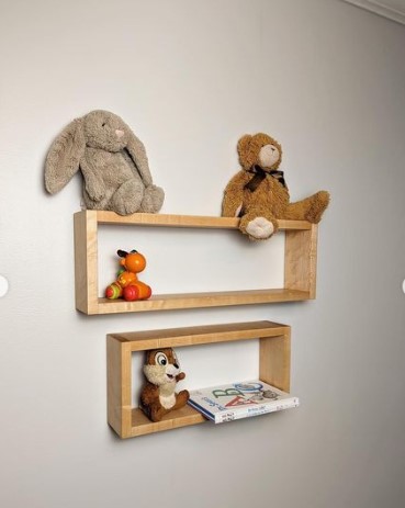 31 Cute Nursery Shelves Ideas You Will Love For Your Little One