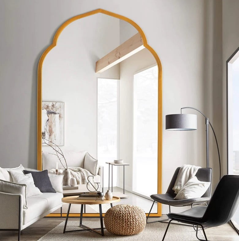 The Best 15 Gold Wall Mirrors For Your Living Room