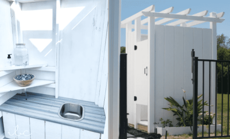 20 Stunning Outdoor Pool Bathroom Ideas That Will Love Everyone