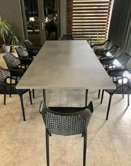 27 Modern Concrete Dining Table Ideas