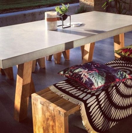 27 Modern Concrete Dining Table Ideas