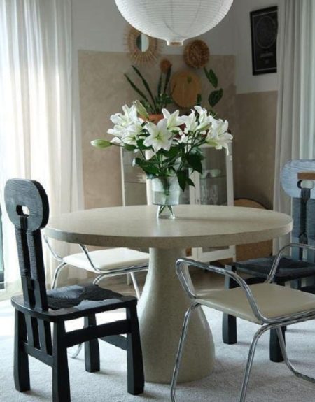 27 Modern Concrete Dining Table Ideas